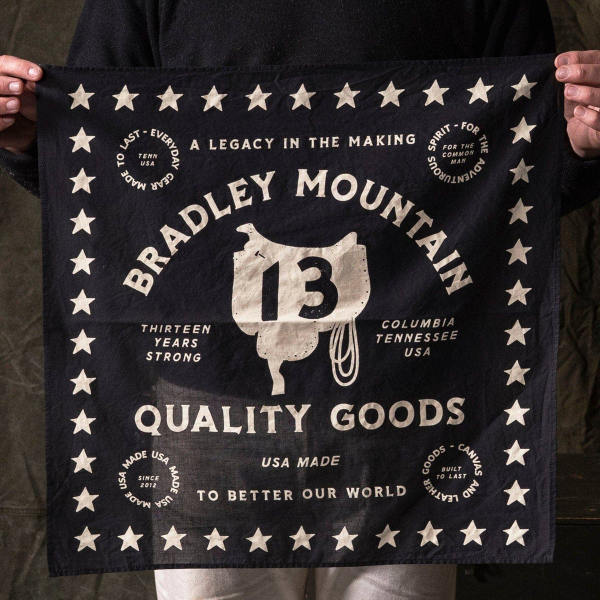 Quality Goods 13 Bandana, Various Colors – Asher + Rye