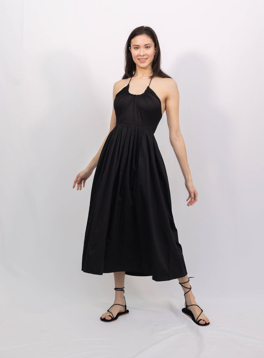 SALE Halter Midi Dress – Asher + Rye