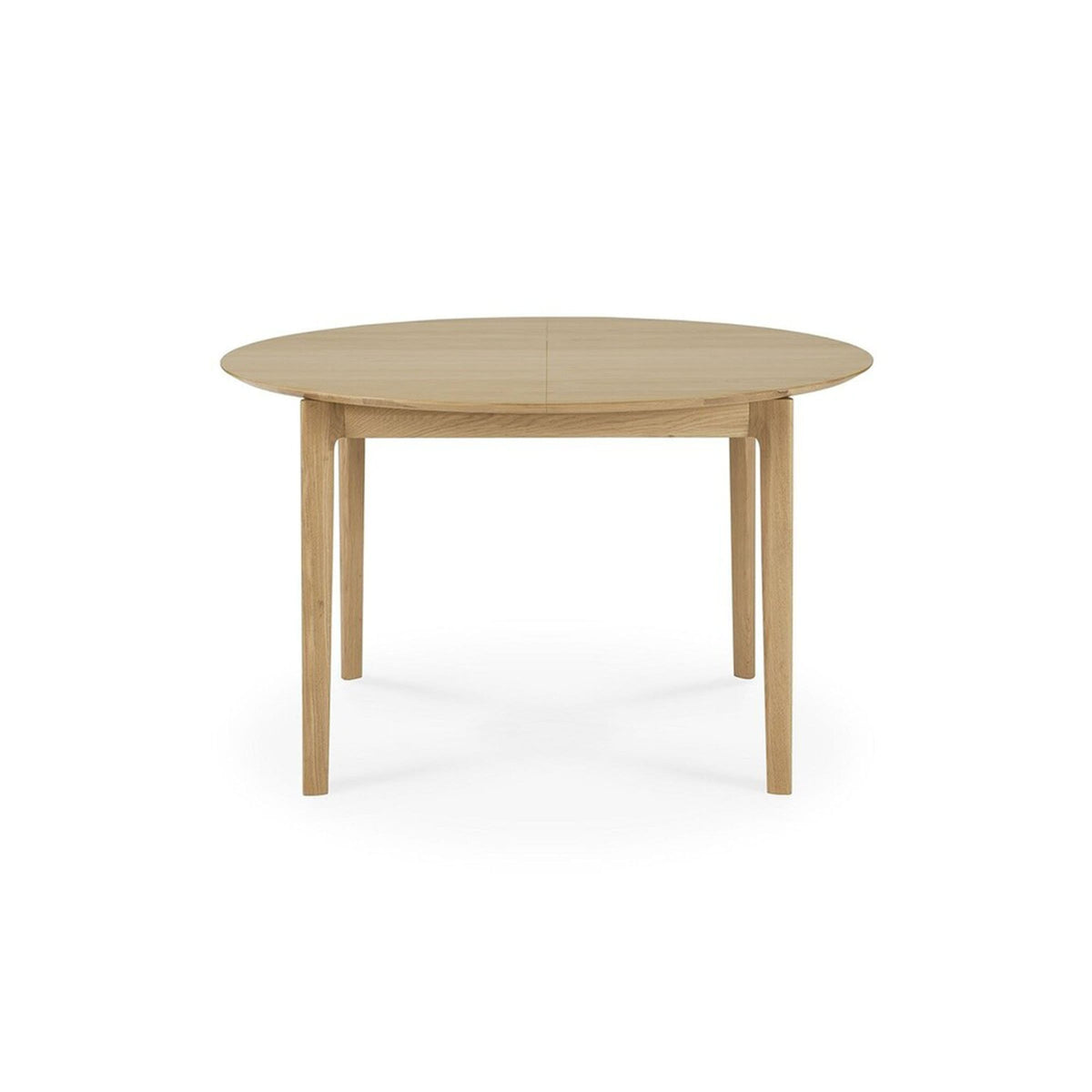 Oak Bok Round Extendable Dining Table – Asher + Rye