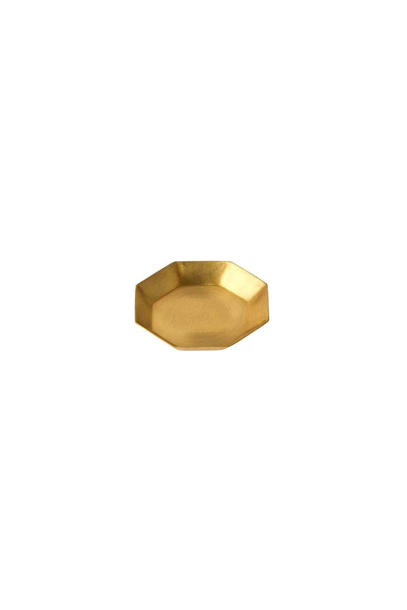 Brass Octagon Plate – Asher + Rye