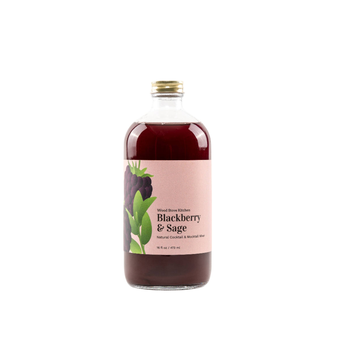 Blackberry & Sage Mixer, 16 fl oz – Asher + Rye